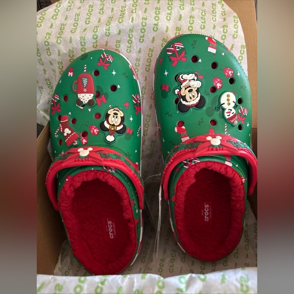 CROCS | Shoes | New In Box Disney Mickey Mouse Holiday Crocs | Poshmark